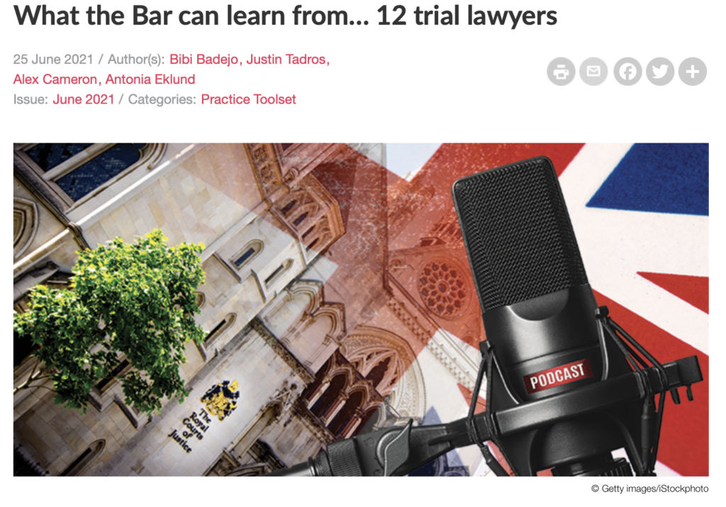 Justin Tadros - Four Brick Court